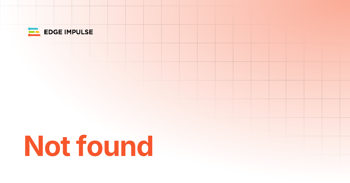 What is Edge Impulse? | Edge Impulse Documentation What is Edge Impulse? | Edge Impulse Documentation